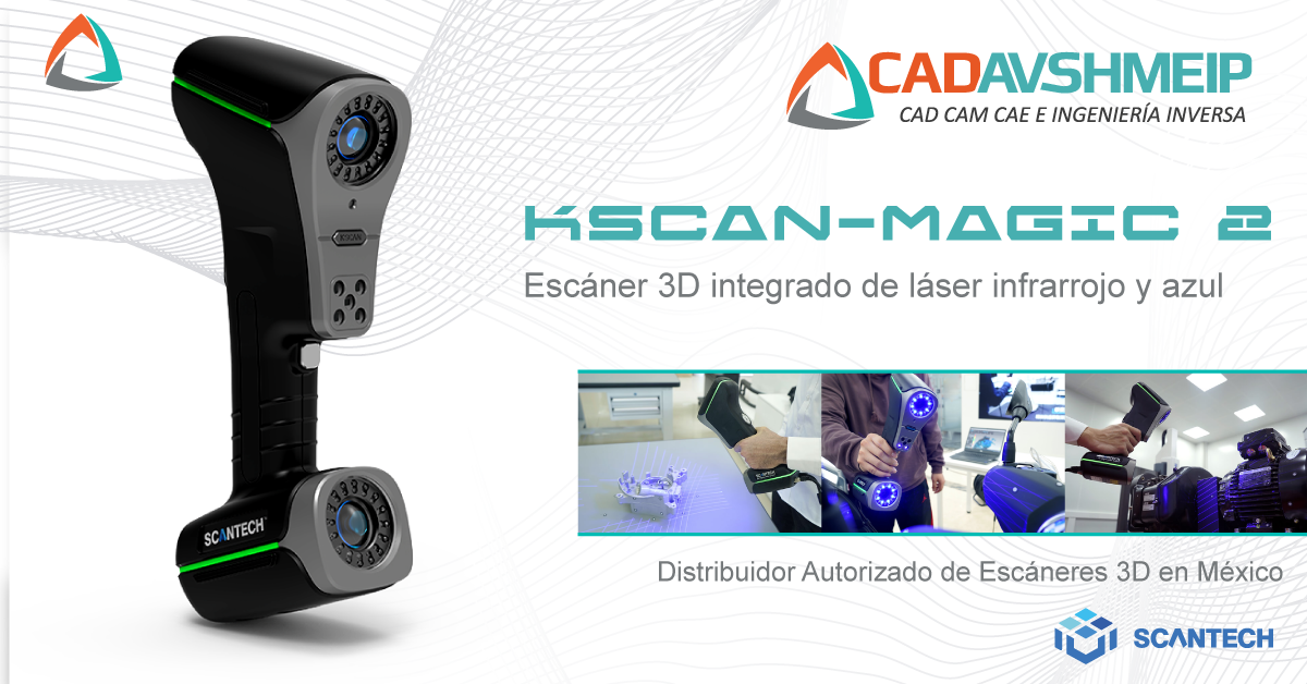 KSCAN Series - Cotiza tu Escáner 3D Industrial Aquí - CAD AVSHMEIP