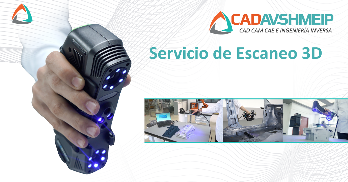 Servicio de Escaneo 3D Mexico (Scanner 3D)- CAD AVSHMEIP