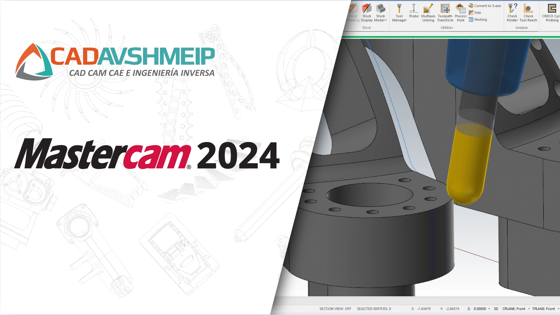 Mastercam México 2024 Distribuidor Oficial - CAD AVSHMEIP