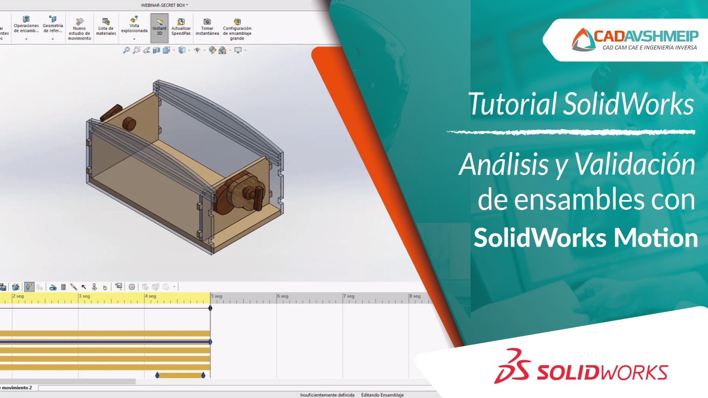 Tutorial SolidWorks Motion - CAD AVSHMEIP