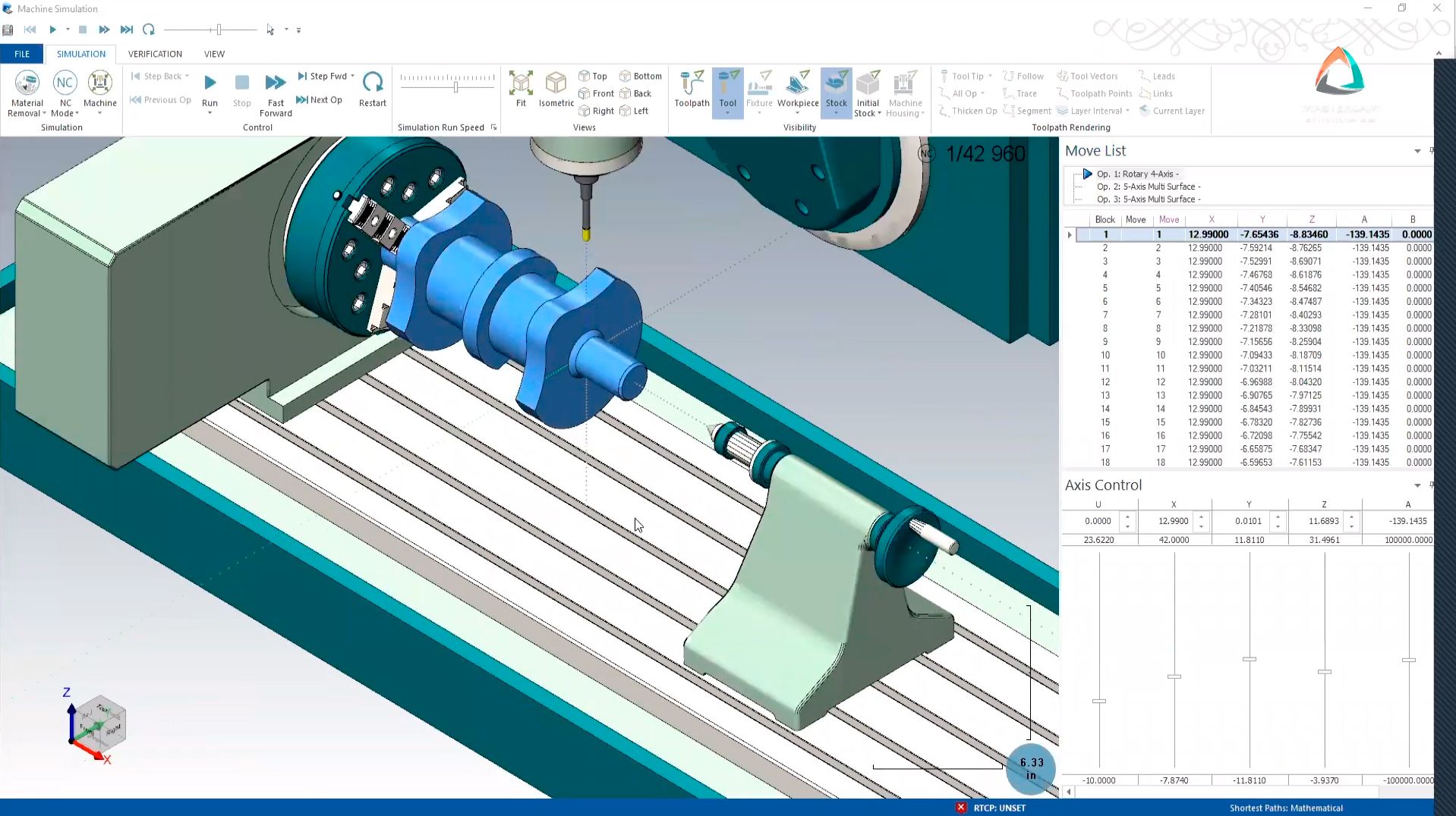 Master cam Multiaxis | Maquinado en 4 ejes simultáneos